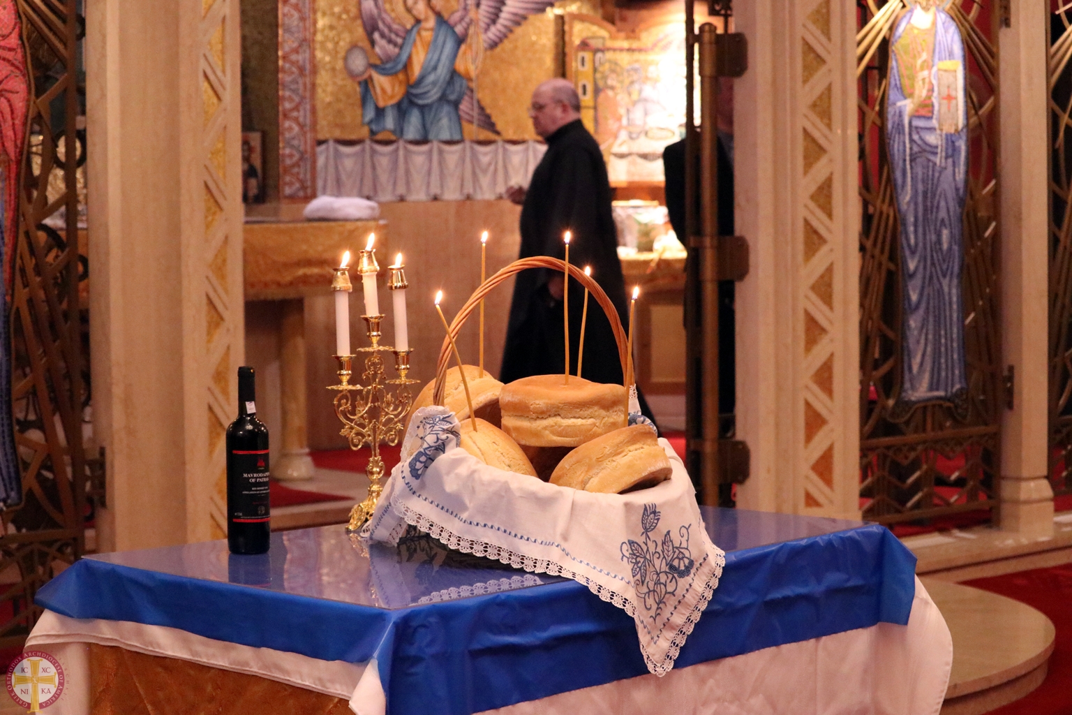 Artoklasia (Blessing of the Five Loaves) 2018 - Annunciation Greek ...